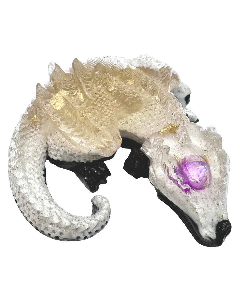 Crystal and Orgonite Dragon Guardian – TEAM LIGHT TECHNOLOGY